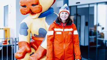 People of SFL: Eva Stark, der Tausendsassa der Skischule